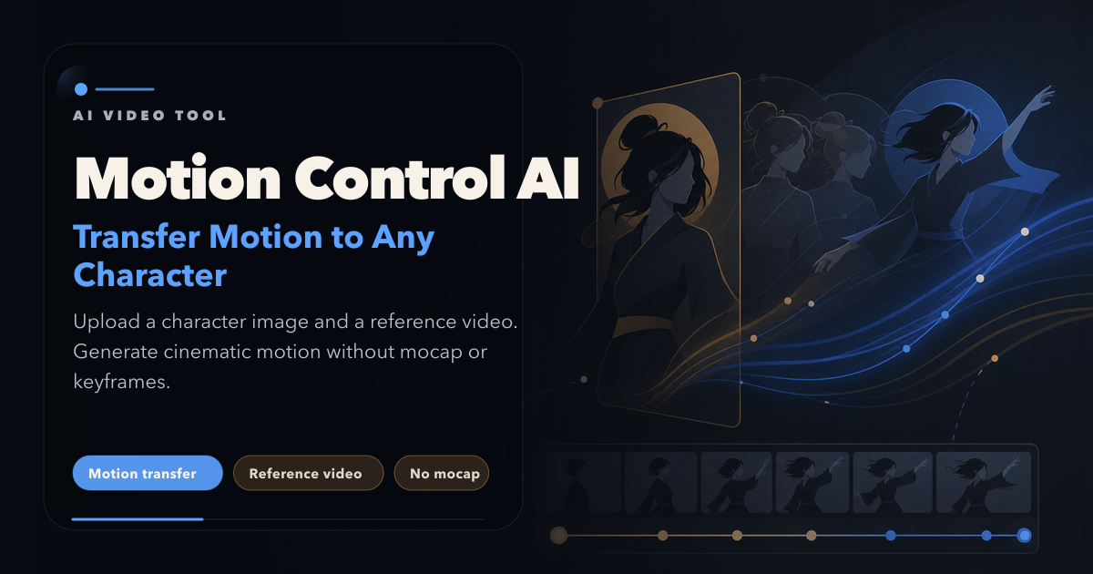 Blog | Motion Control AI - Direct Motion, Camera Moves, and Scene ...